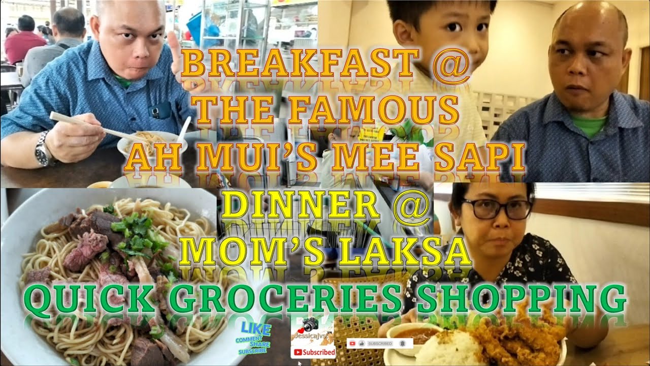 🍜BREAKFAST AT THE FAMOUS AH MUI’S MEE SAPI IN KUCHING! 🥢🍚🦐 - YouTube