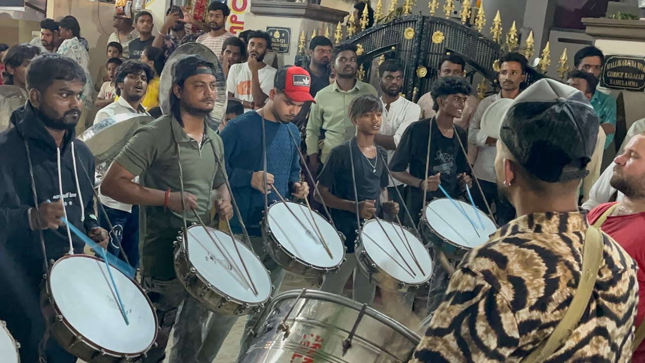 Dasharath pad band at uppal bonalu palaram bandi 2025 - YouTube