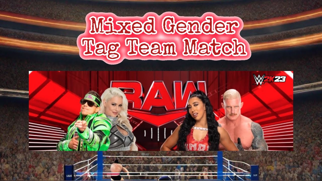 Mixed Tag Team Match The Miz/Maryse vs Indi Hartwell and Dexter Lumis ...