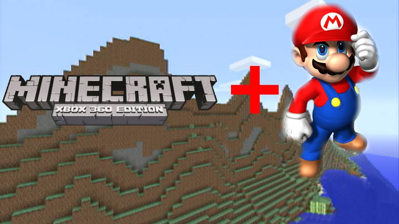 Naturally Formed Mario Level in Minecraft Xbox 360 Edition! - YouTube