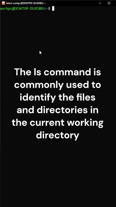 Day 1 | ls Linux Command #linux #linuxcommandline #linuxforbeginners - YouTube