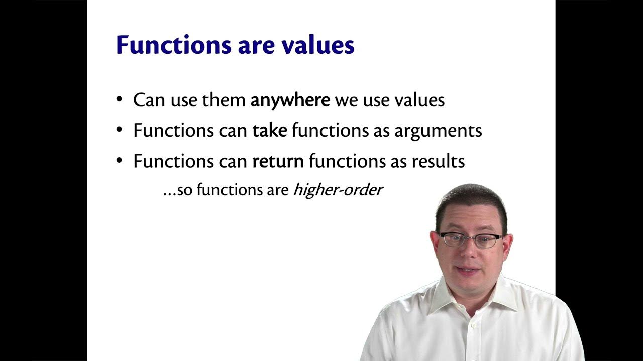 Higher-Order Functions | OCaml Programming | Chapter 4 Video 1 - YouTube