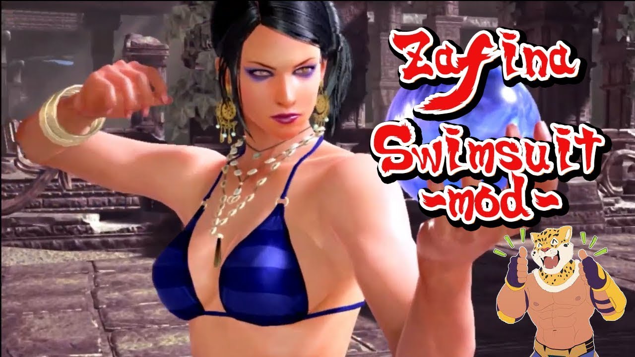 Tekken 7 Zafina Swimsuit Mod Youtube