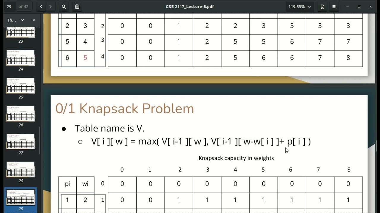Computer Algorithm & Complexity : Lecture - 8 - YouTube