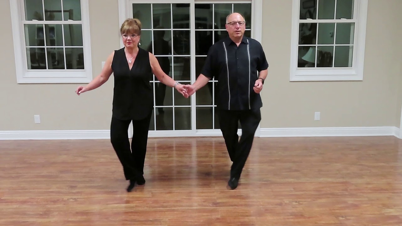 Learn This New Carolina Shag Line Dance - YouTube