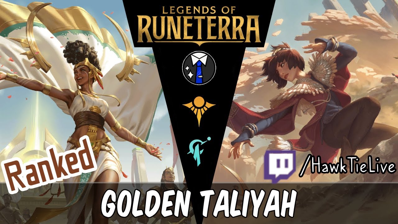 Golden Taliyah: Solo Taliyah Landmarks | Legends of Runeterra LoR - YouTube
