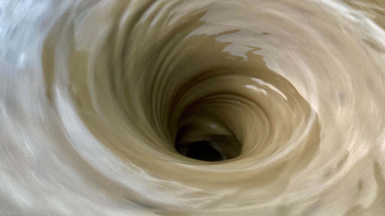 Relaxing whirlpool hole 58 #meditationsounds - YouTube
