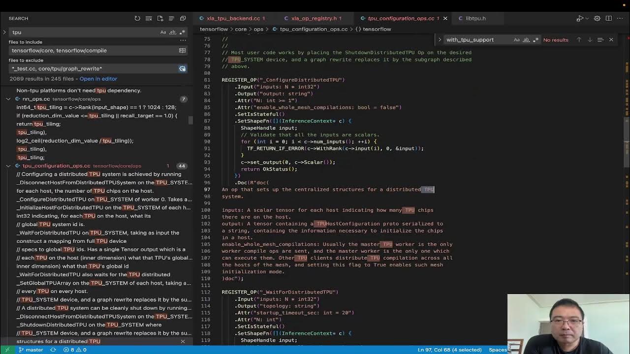 [C++ xla/tpu] 1st : xla-tpu backend analysis - YouTube