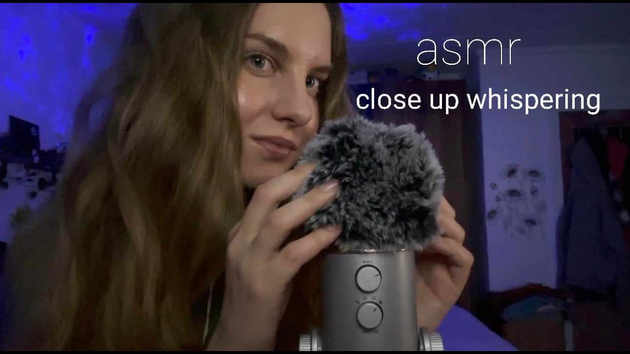 ASMR close up whispering - YouTube