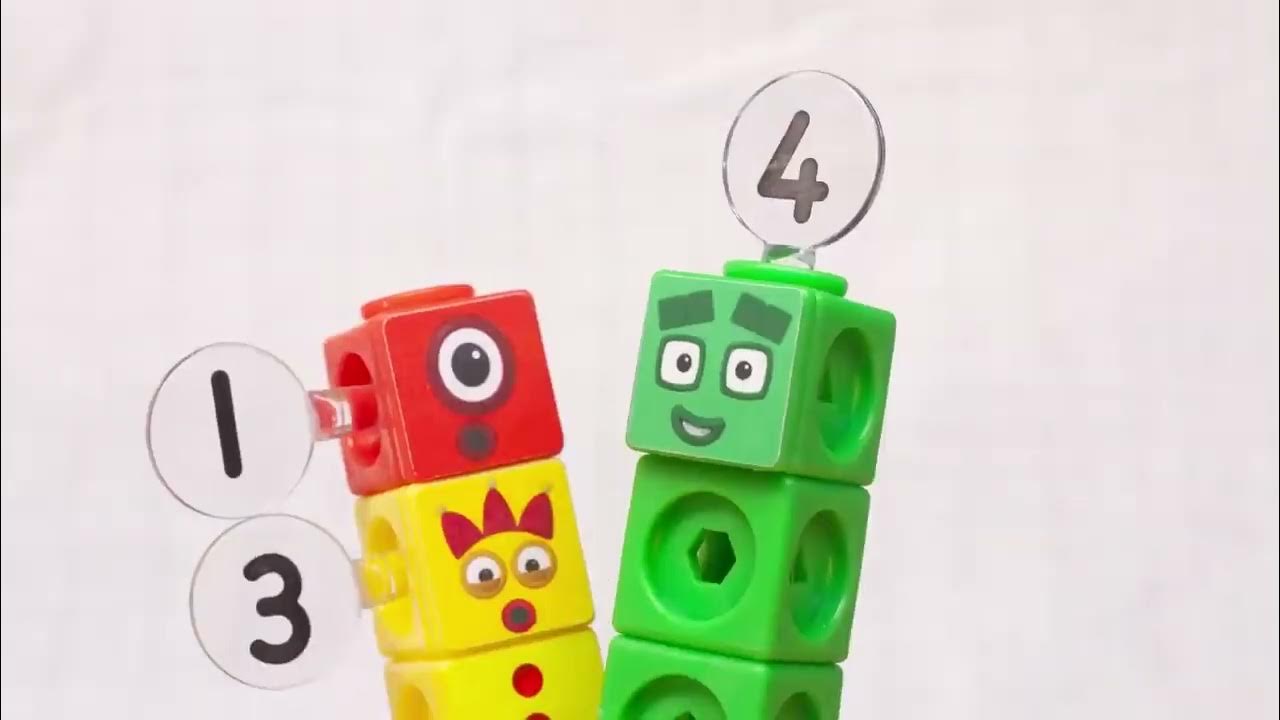 @Numberblocks Peekaboo! 🙈 Numberblocks MathLink Cubes Learn to Count ...
