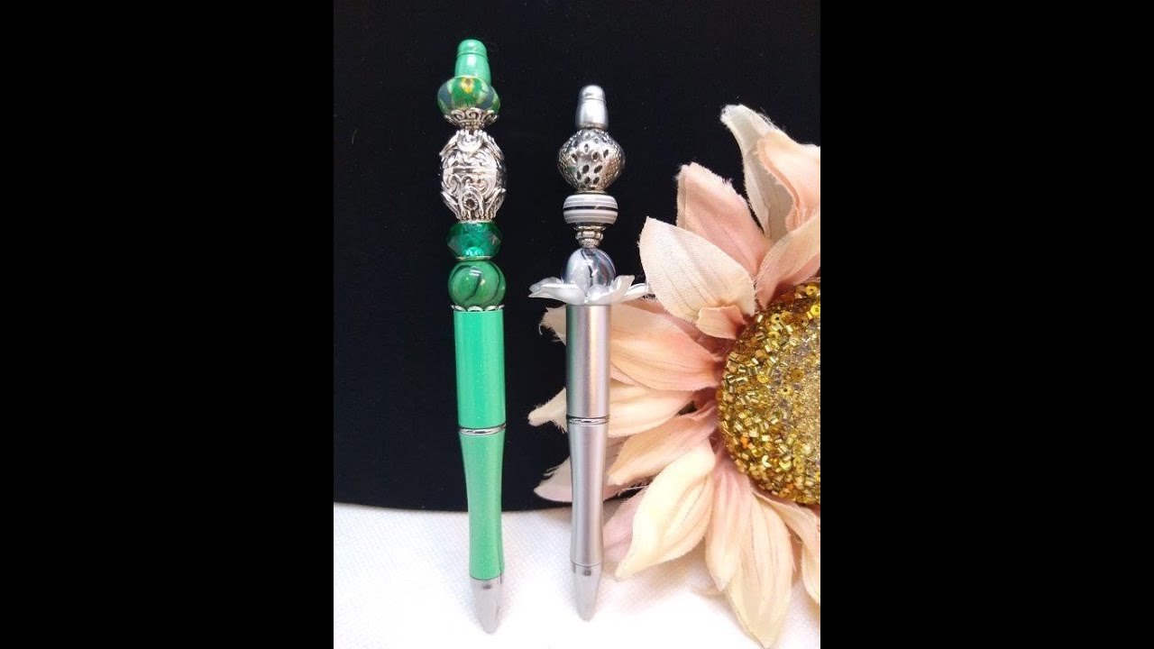 Beaded Pen Tutorial - YouTube
