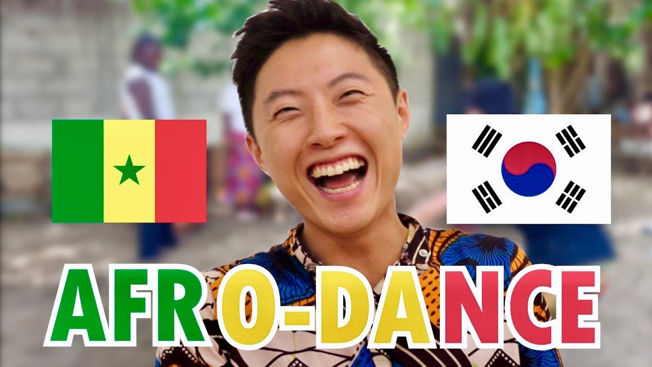 AFRO-DANCE EN CORÉE - La vie d'un Coréen en Afrique ! - YouTube