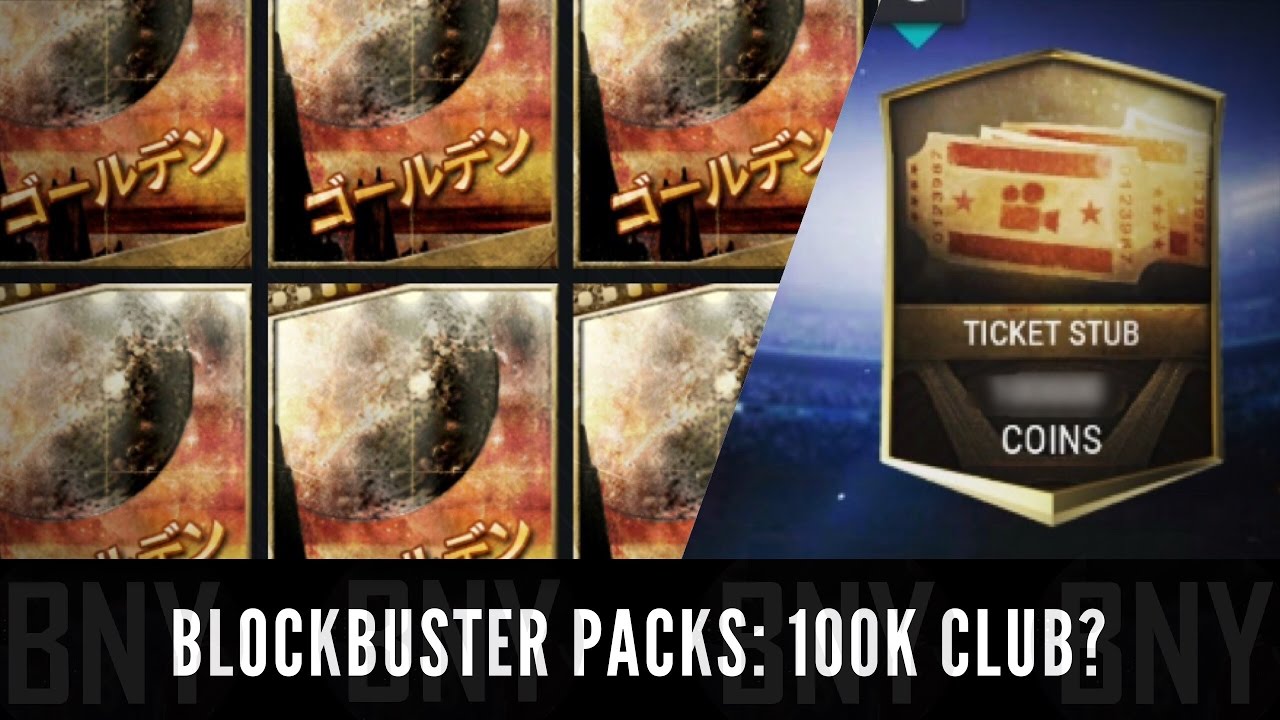 FIFA Mobile Blockbuster Pack Opening! 23 Golden Week Blockbuster Packs ...