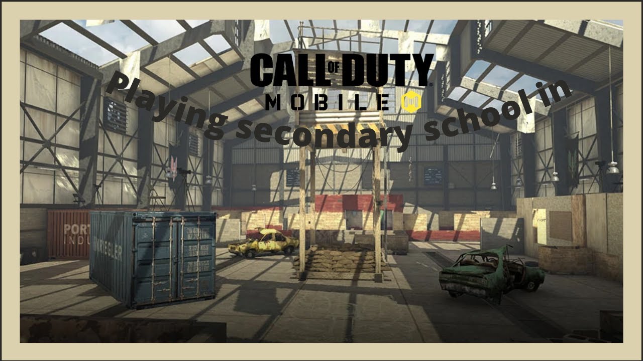 Playing Secondary school in Call of Duty: Mobile - YouTube