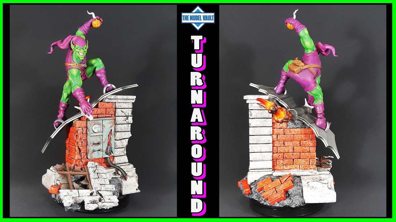 Green Goblin Turnaround 1/6 Scale Resin 3D Print STL - YouTube