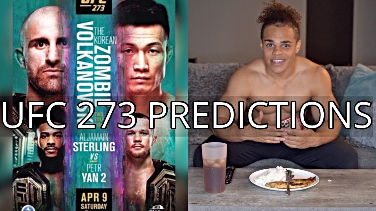 UFC 273 MAIN CARD PREDICTION & BREAKDOWN! - YouTube