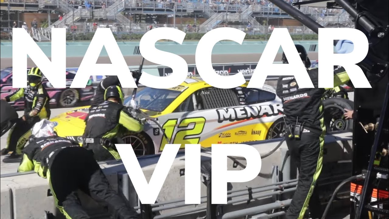 NASCAR VIP Miami Homestead Speedway - YouTube