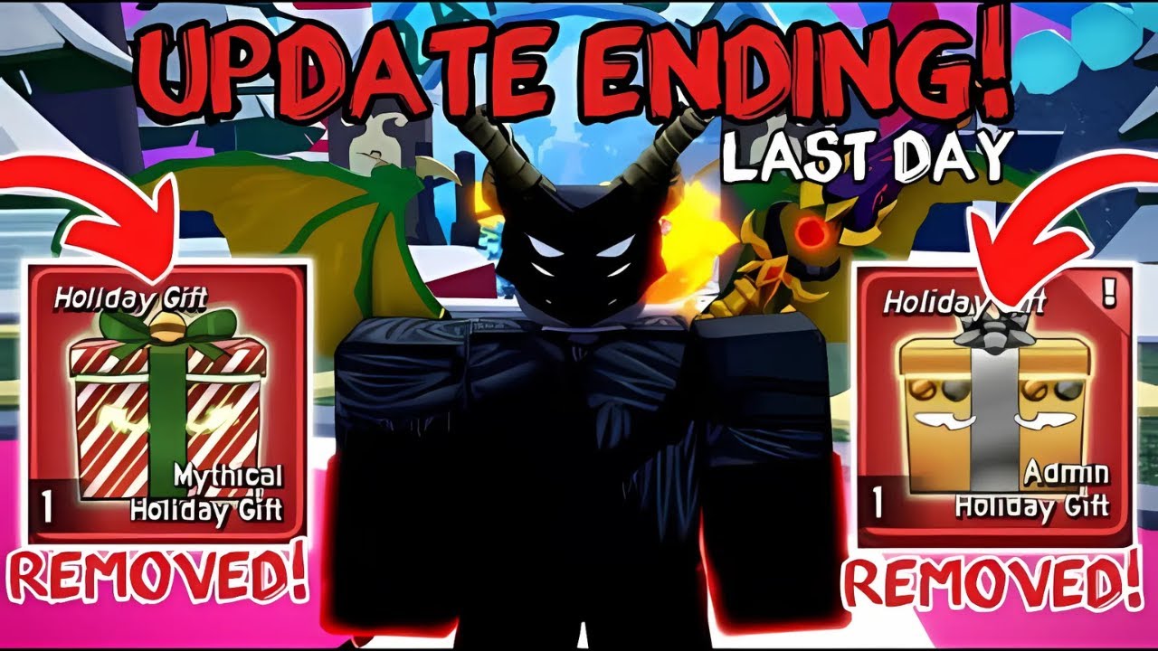 Blox fruits New Holiday Event Ending Today! LAST DAY FOR GIFTS | Blox ...