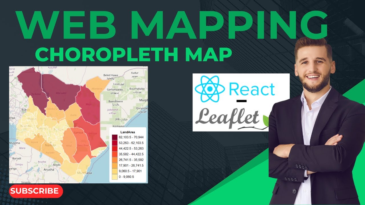 Build a COMPLETE Population Web Map with React Leaflet | Fetch GeoJSON ...
