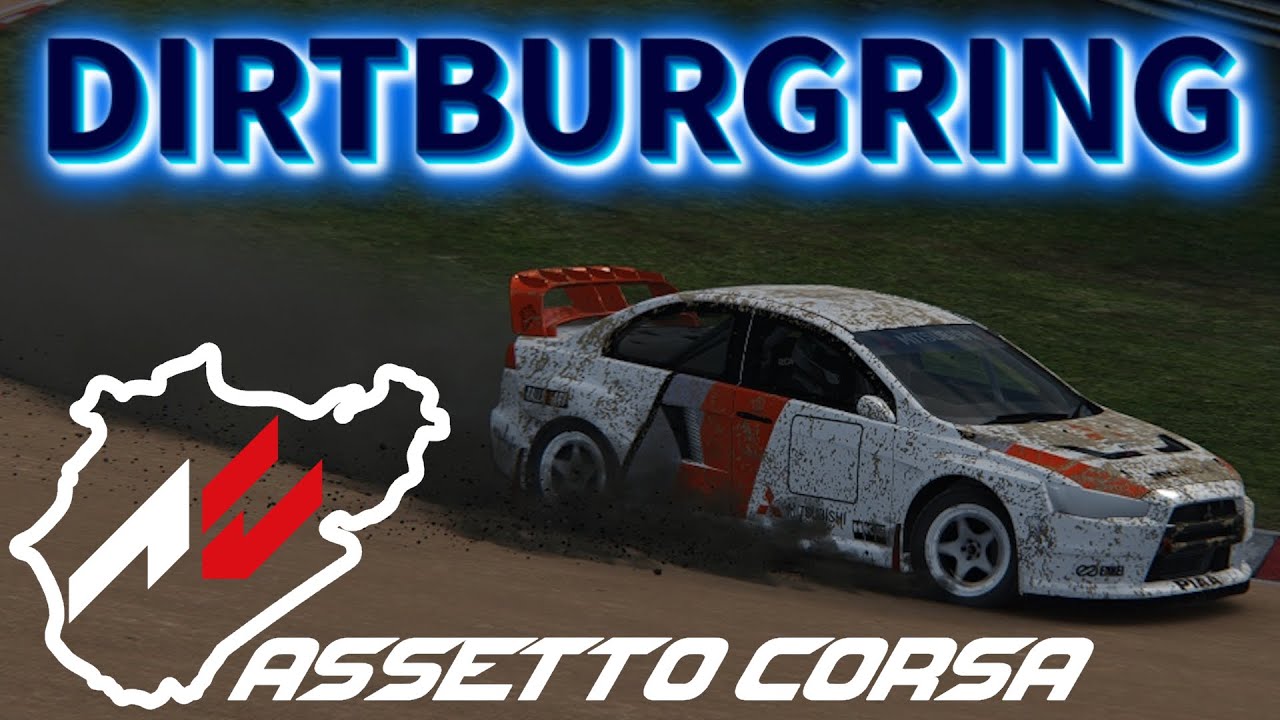 MITSUBISHI LANCER EVO X RALLYCROSS lap on the UNPAVED Nurburgring ...