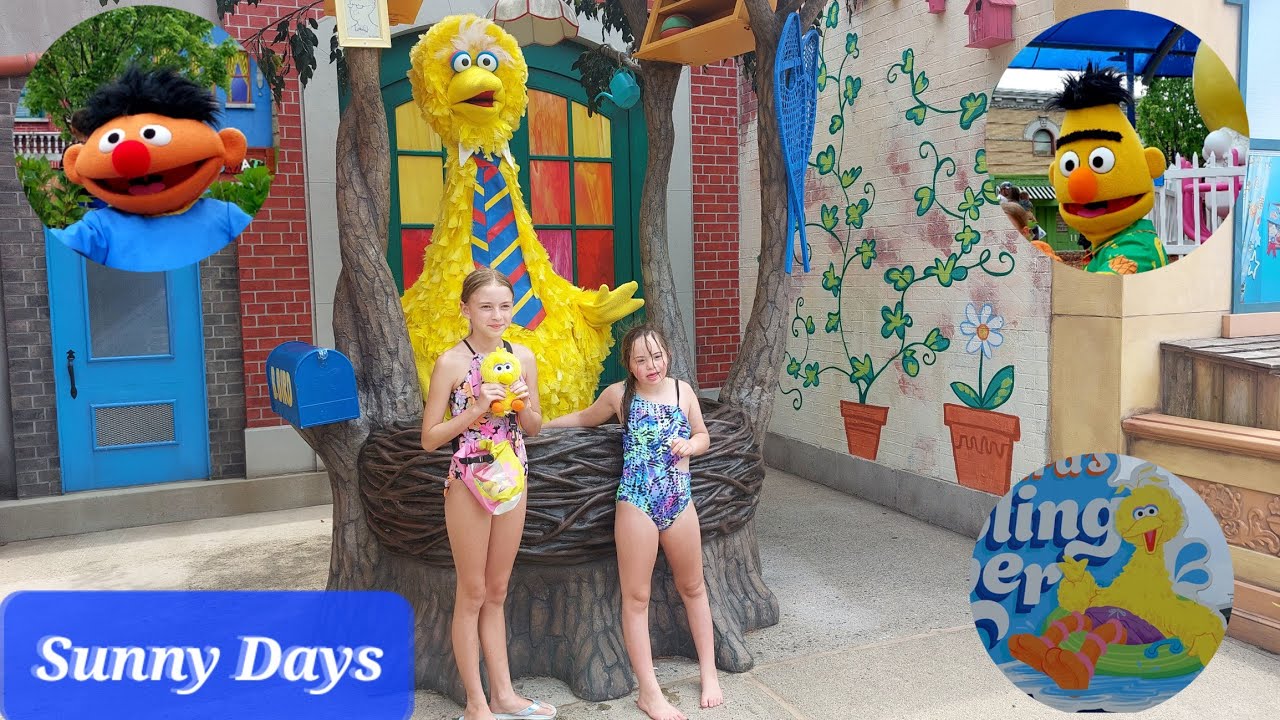 Our Day at Sesame Place Counts Splash Castle Sesame Street Character ...