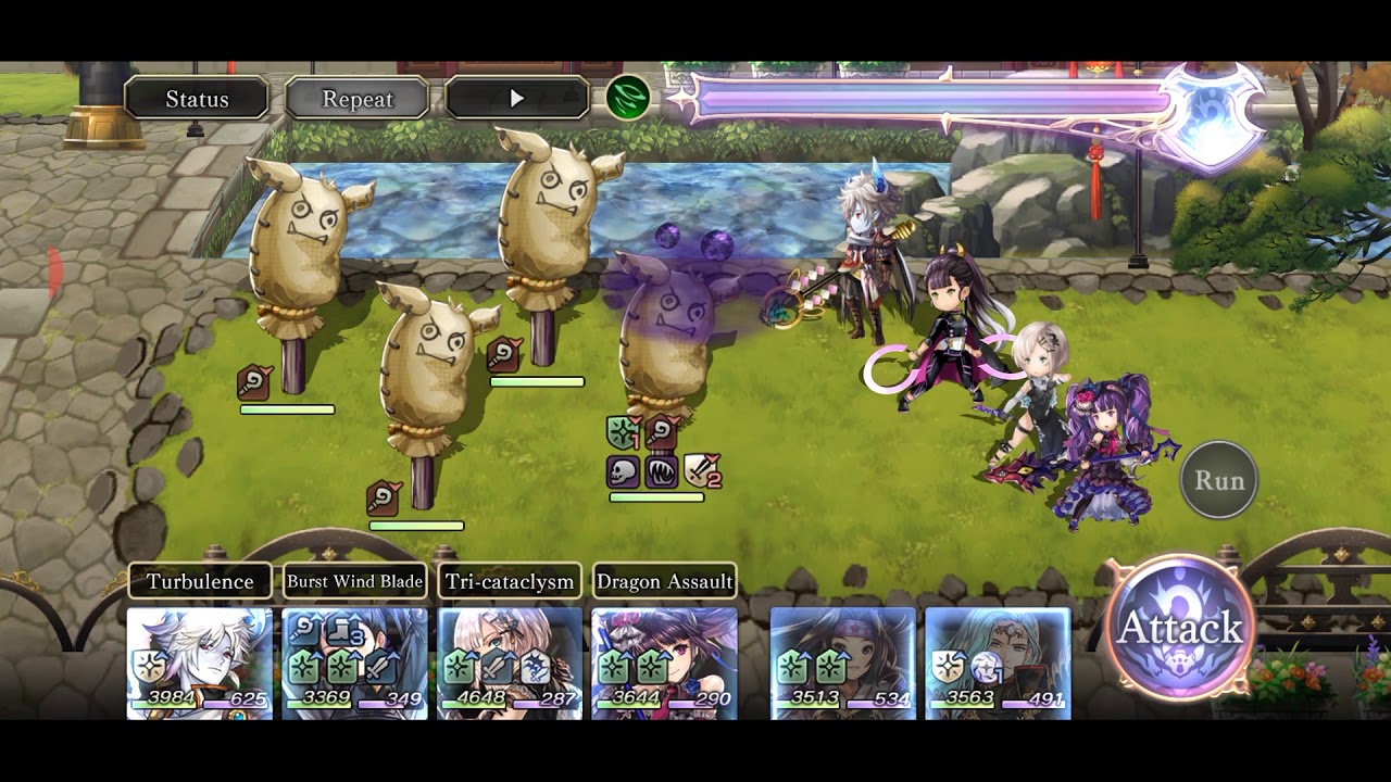 Another Eden. Manifest Felmina Damage test - YouTube