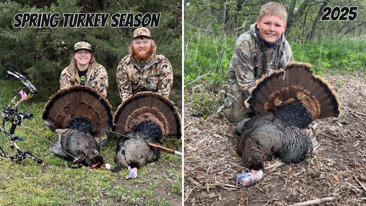 Spring Turkey Epic Decap DOUBLE With BEAST Head and Jack Gets His First ...