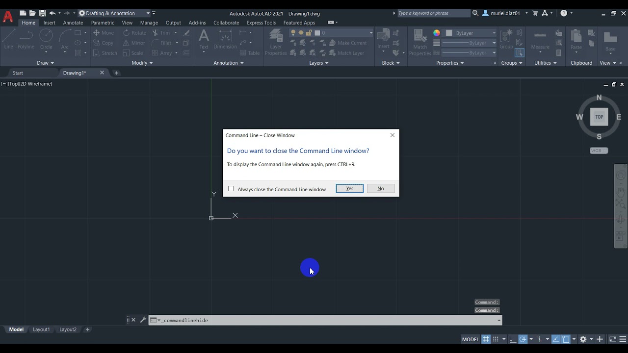 Interfaz de AutoCAD pt2 - YouTube