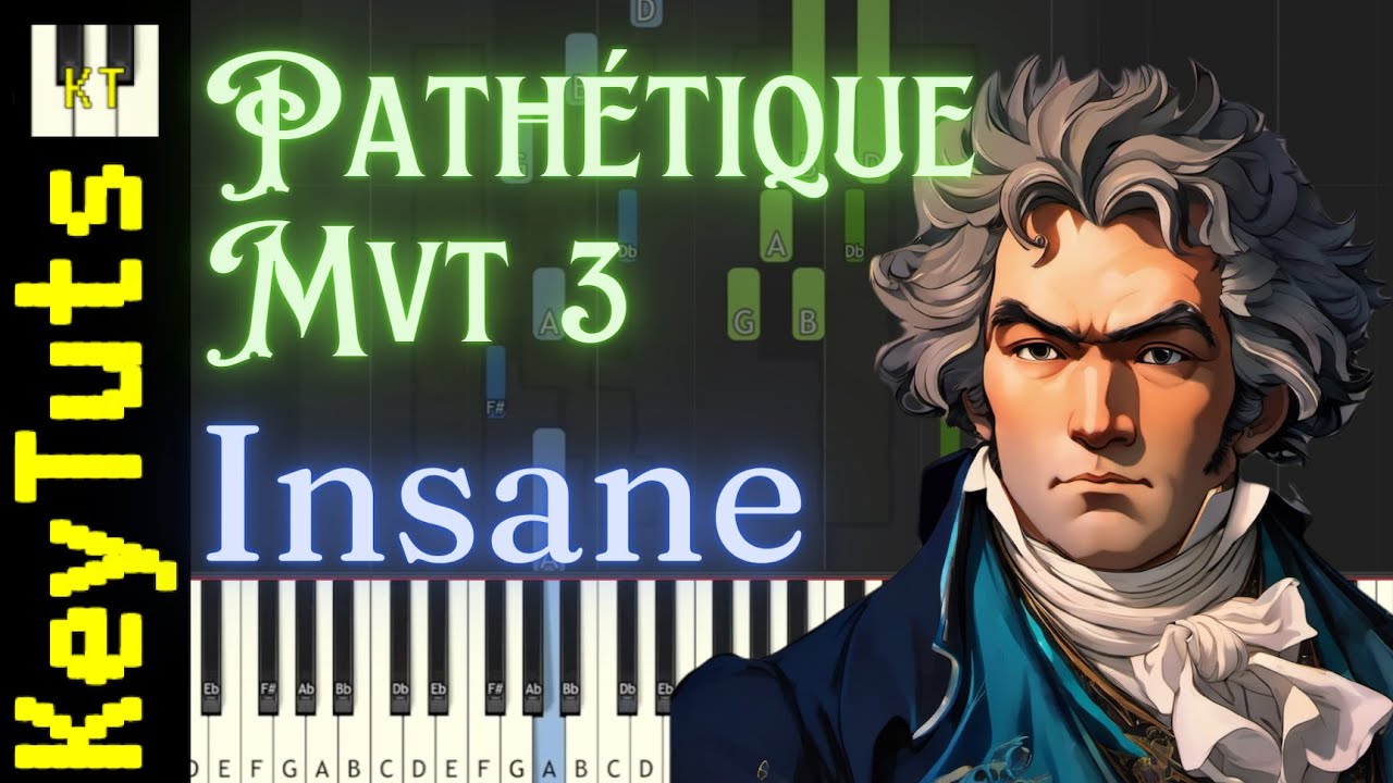 Pathetique Sonata (No. 8) Mvt. 3 [Beethoven] - Insane Mode [Piano ...