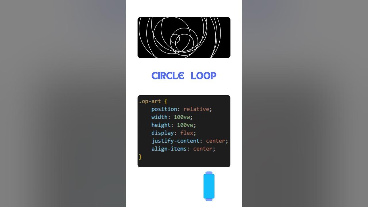 Circle Loop Html Css Javascript Cssanimation Coding Programming 6442