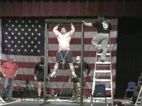 Josh Bryant - Pull Ups 130 lbs. - YouTube