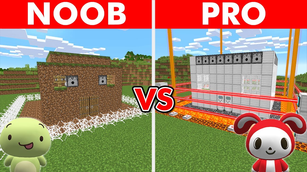 Minecraft NOOB vs PRO: SAFEST ZOMBIE SECURITY BUILD CHALLENGE - YouTube