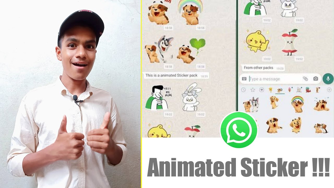 WhatsApp Animated Sticker | WhatsApp New Features | Full Details & Uses ...