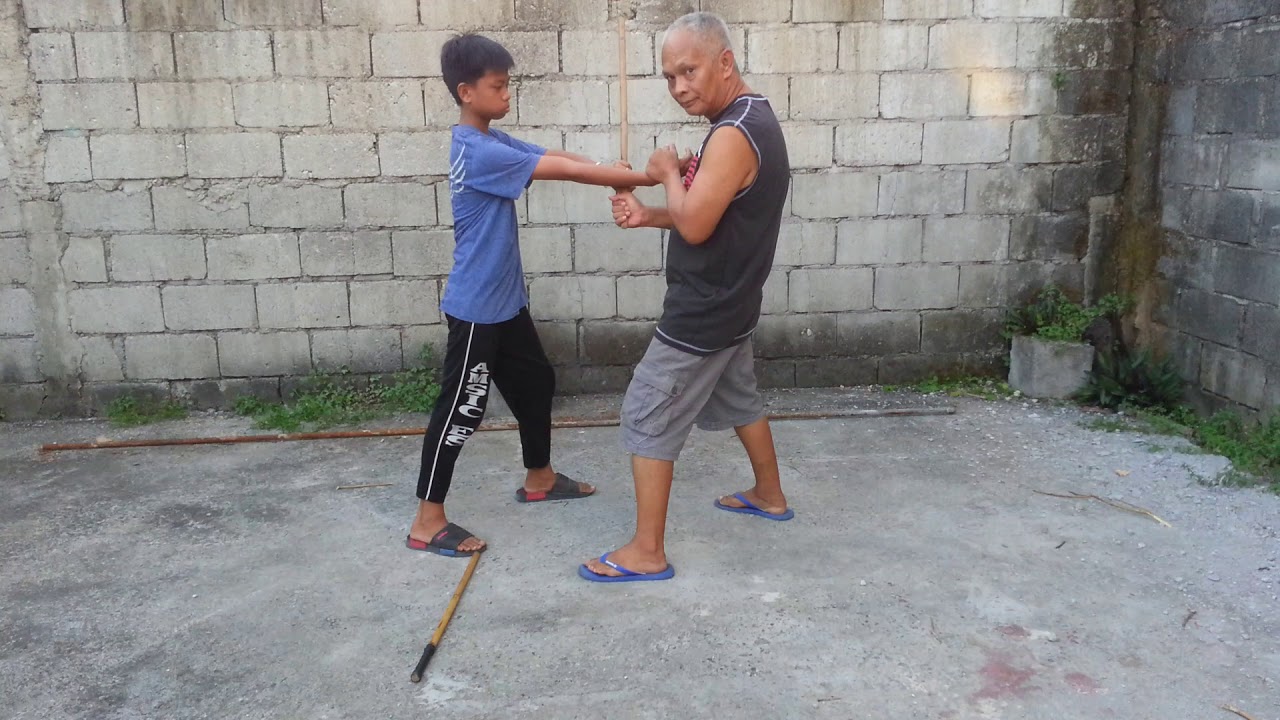 Arnis Stick Arm Locking 4 - YouTube