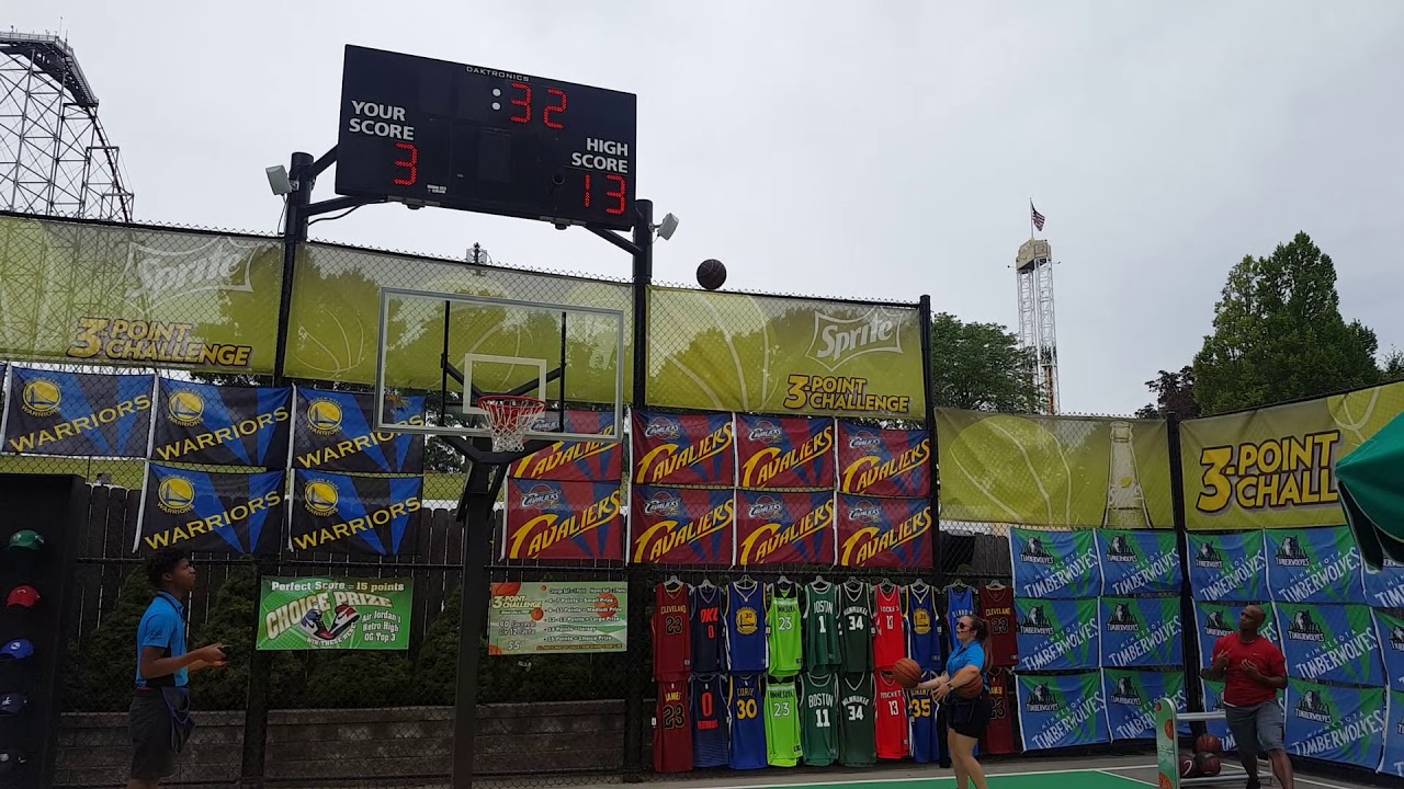 Perfect 3 Point Challenge Worlds of Fun 6/4/2018 Kansas City, Missouri ...