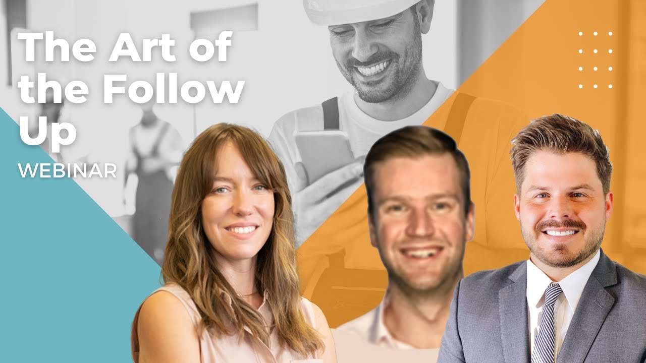 [Webinar] The Art of the Follow Up - YouTube