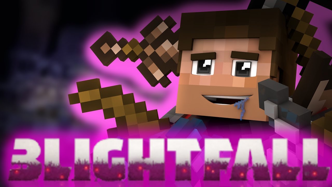 THE FLOATING CITY | Blightfall #14 (Minecraft Modded Survival Modpack ...