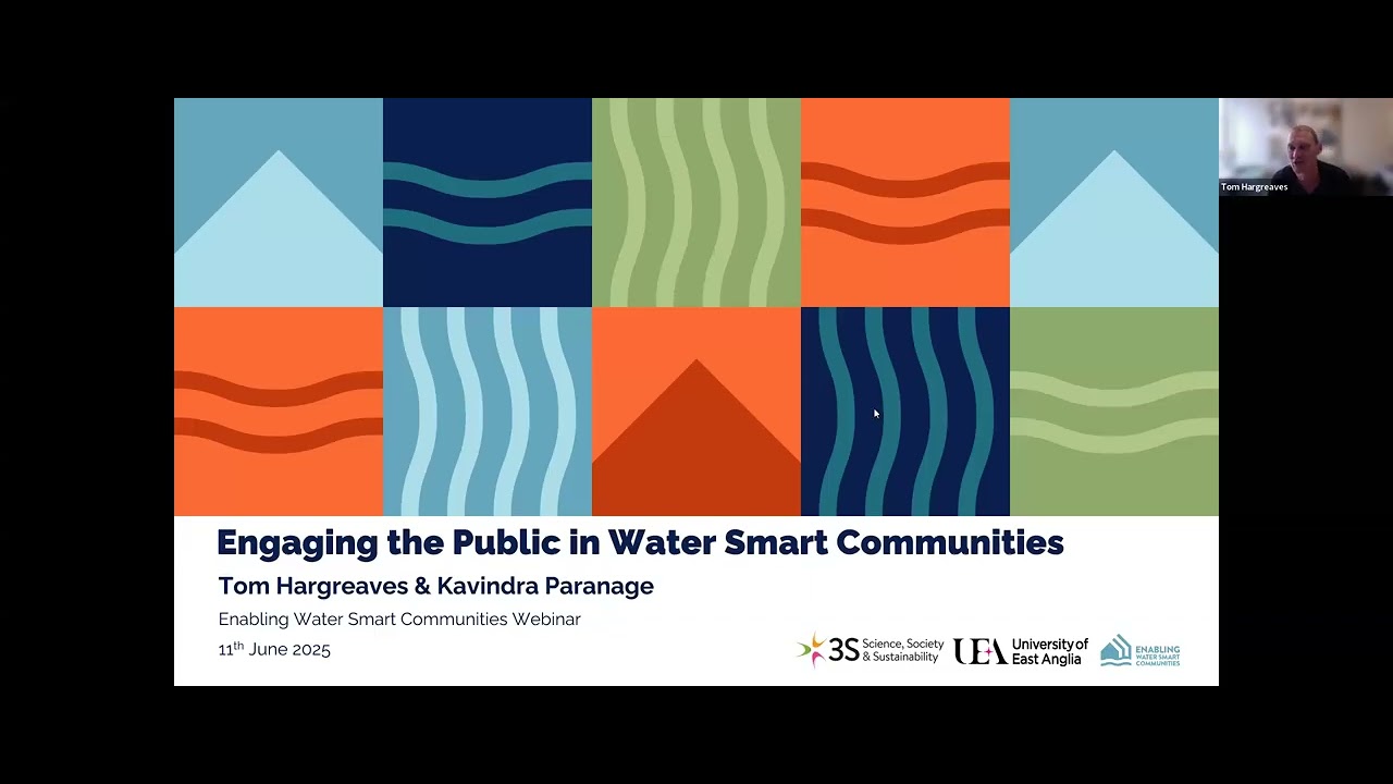 Engaging the public in water smart communities | EWSC Spring Webinar ...