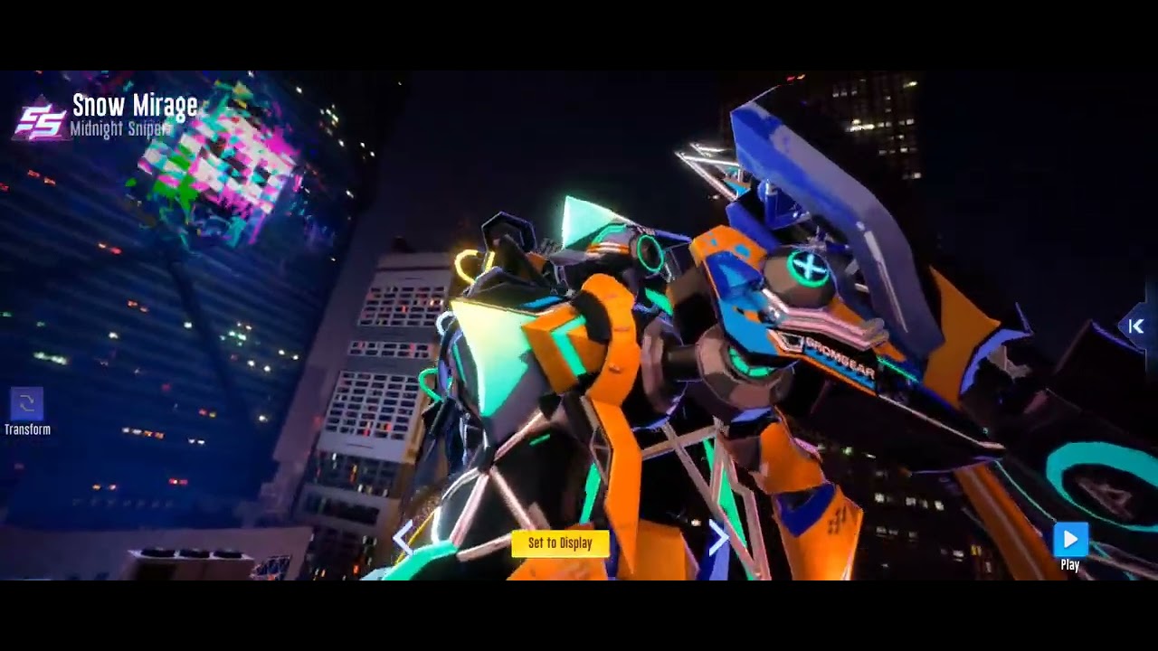 Super Mecha Champions - Snow Mirage Mecha Skin Showcase - YouTube