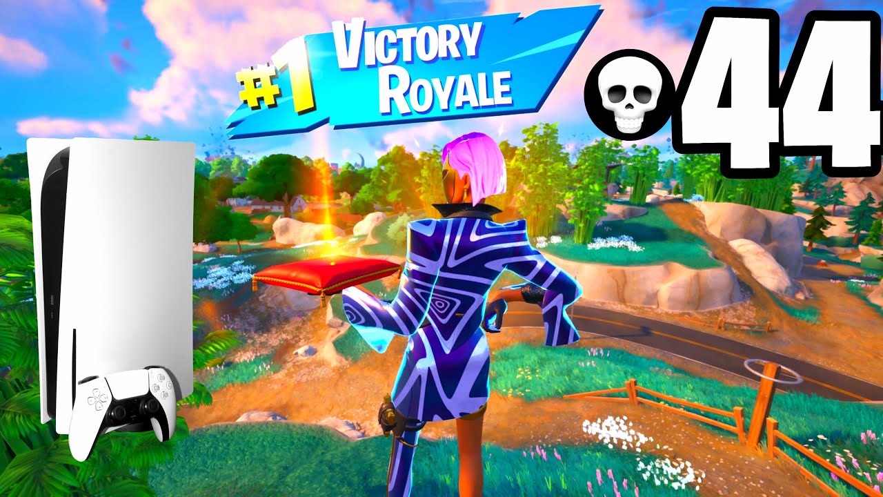Lost Amethyst Antonia Skin Gameplay: 44 Kill Zero Build Solo Squad Win ...