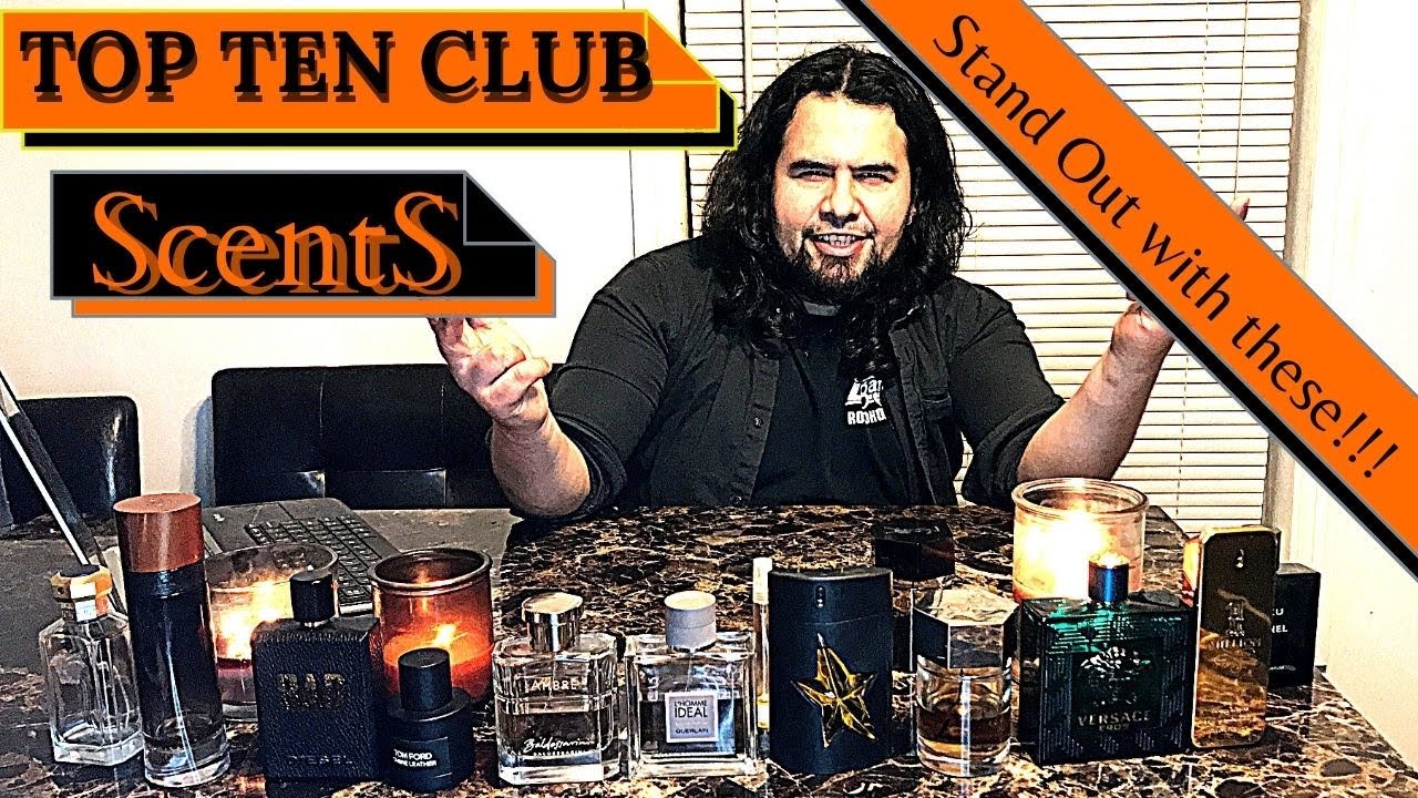 TOP TEN CLUB COLOGNES - YouTube