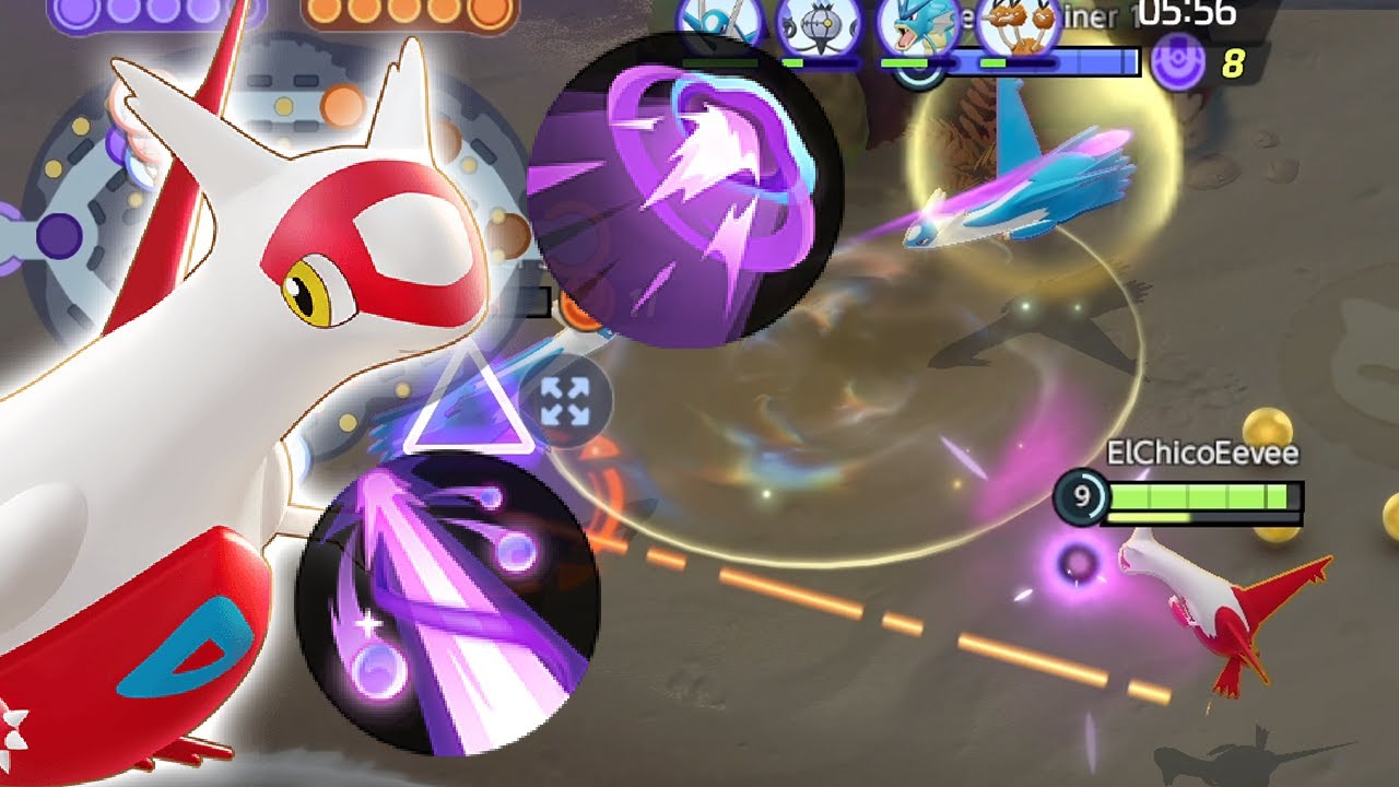 LATIAS NEW SUPPORT GAMEPLAY (Dragon Cheer & Dragon Pulse) - Pokémon ...