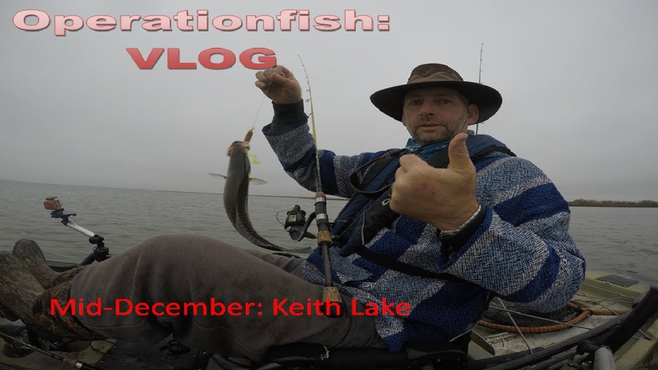 Operationfish: VLOG Mid-December Keith Lake Trout - YouTube