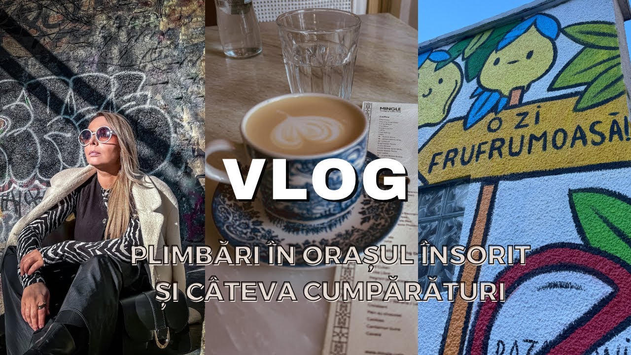 Vlog | la coafor și pe urmă la plimbare și câteva cumpărături diverse ...