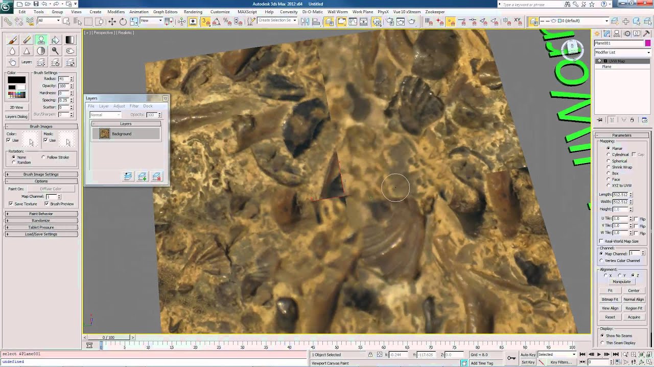 Create a Tileable Texture from a Photo in 3ds Max - YouTube