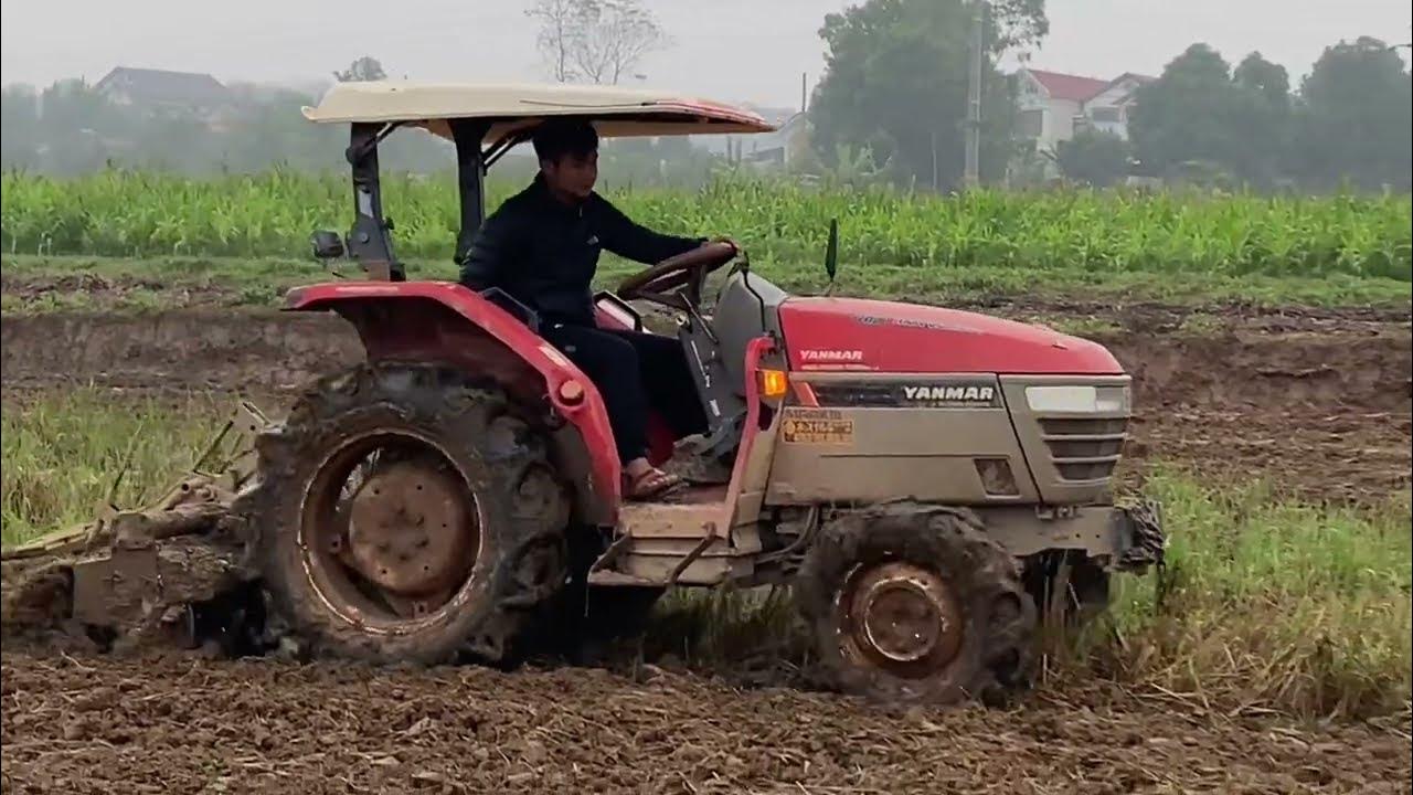 Máy cày YANMAR AF-26 xới đất nhỏ tít @maycay.maygat9902 - YouTube