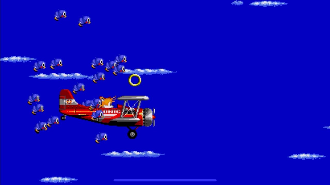 the sonic 2 ending screen but… - YouTube