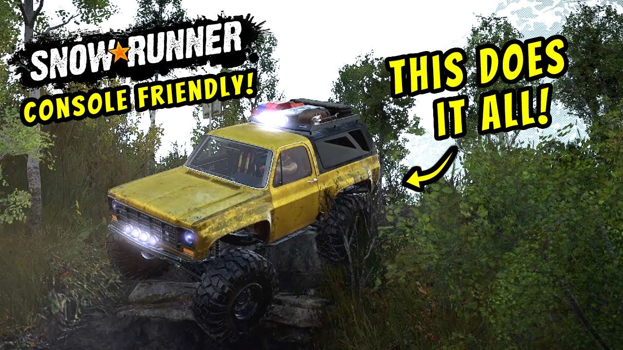INSANE! 1000 HP K5 Chevy Blazer in SnowRunner - Console Friendly! - YouTube