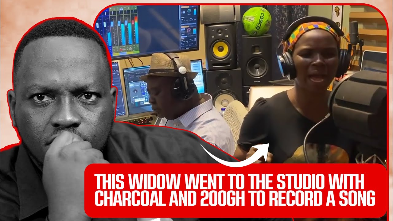 This WIDOW Went To The Studio With a BAG OF CHARCOAL and GHC 200 To ...