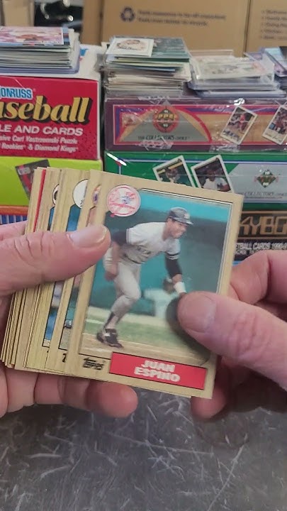 1987 Topps Baseball Card Wax Pack Opening Wally World #